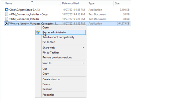 Setting Up Federated Identity Management for VMC on AWS – Install and Setup vIDM Connector ...