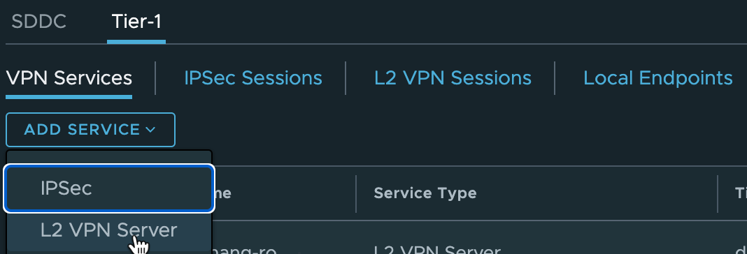 How to Set Up an L2VPN on Custom T1 in a VMware Cloud on AWS SDDC ...